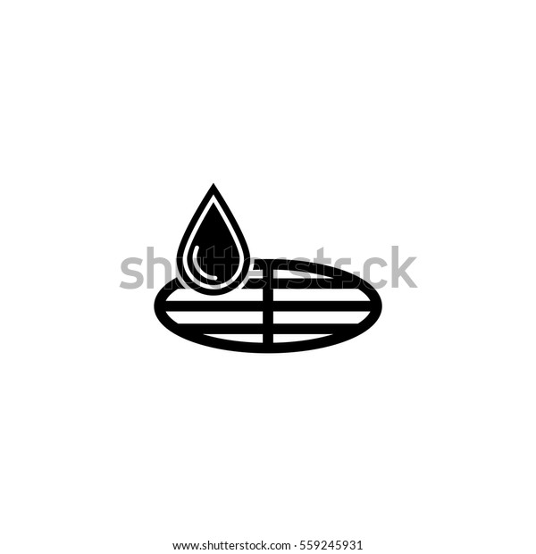 Sewerage System Icon Vector Illustration Stock Vector (Royalty Free ...