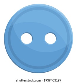 Sewing Button Icon Cartoon Sewing Button Stock Vector (Royalty Free ...
