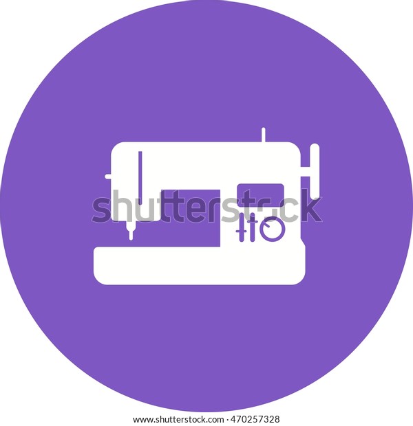 Sewing Machine Stock Vector Royalty Free 470257328 Shutterstock
