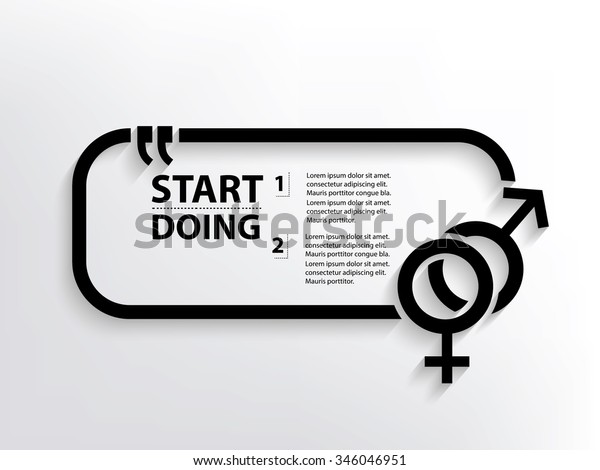 Sex Symbol Quotation Mark Speech Bubbledesign Vector De Stock Libre De Regalías 346046951
