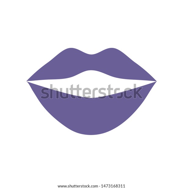 Sexy Female Lips Pop Art Style Stock Vector Royalty Free 1473168311