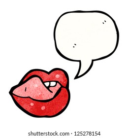 Cartoon Licking Lips Stock Vector (Royalty Free) 219971437 | Shutterstock