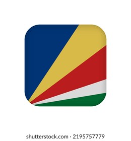 Seychelles Flag Official Colors Vector Illustration Stock Vector ...