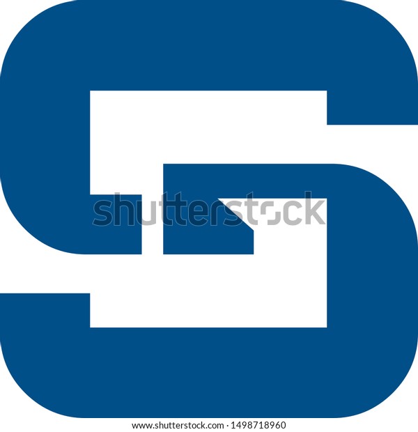 Sg Gs Hidden Object Logo Stock Vector (Royalty Free) 1498718960 ...