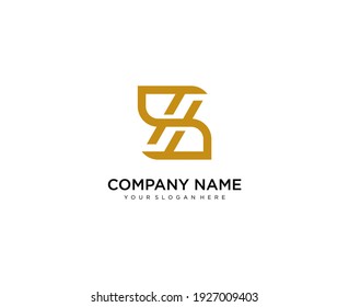 Sh Lettering Logo Design Creative Minimal Stock Vector (Royalty Free ...