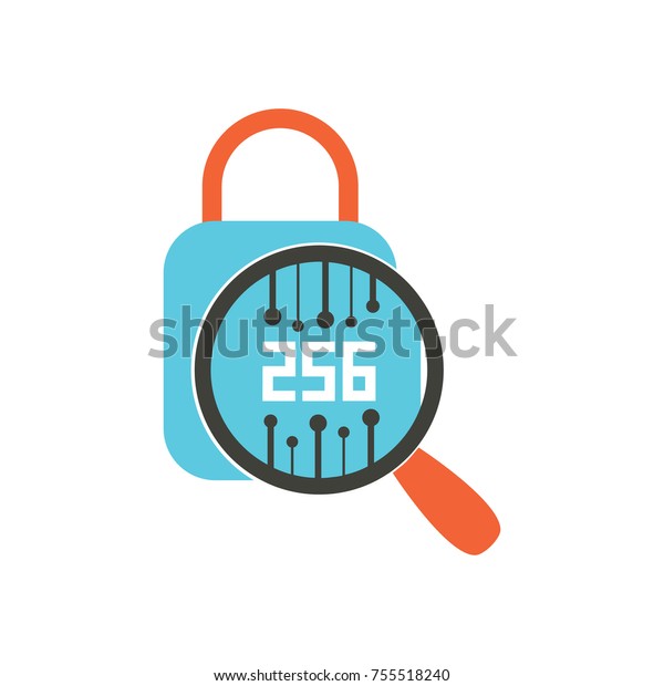 Sha256 Secure Hash Algorithm Flat Icon Stock Vector Royalty Free 755518240 Shutterstock