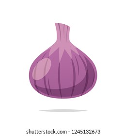 Shallot Vector Isolated Illustration Stock Vector (Royalty Free ...