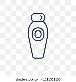 Shampoo Bottle Vector Outline Icon Isolated Stock Vector (Royalty Free ...