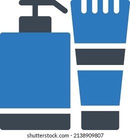 Shampoo Vector Illustration Isolated On Transparent Stock Vector ...