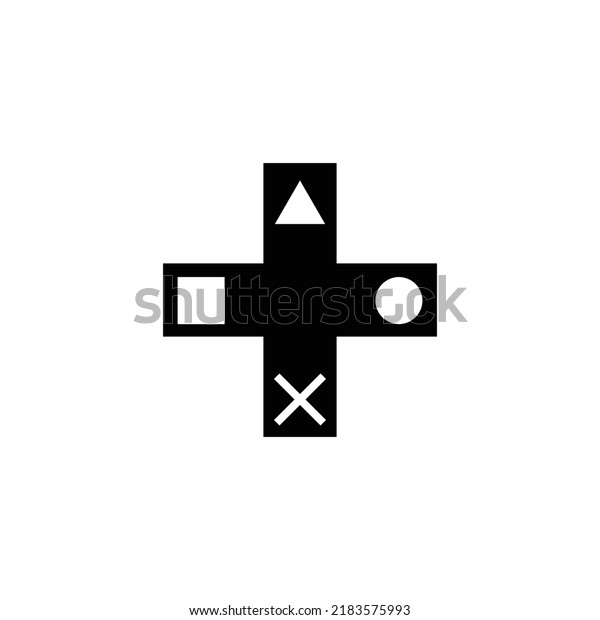 Shape Icon Play Icon Game Icon Stock Vector (Royalty Free) 2183575993 ...