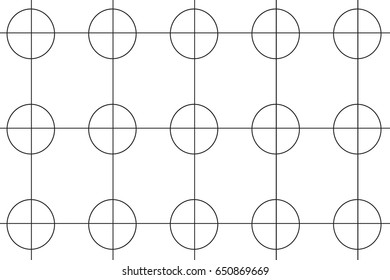 Shapes Circle Line Background Modern Vector Stock Vector (Royalty Free ...