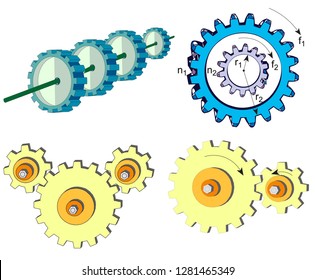 Shapes Used Physics Lesson Easy Understand Stock Vector (Royalty Free ...