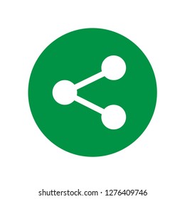 Green Share Icon White Sign Satin 库存矢量图（免版税）91372496 | Shutterstock