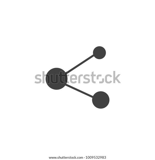 Share Icon Vector Symbol Service Stock Vector (Royalty Free) 1009532983