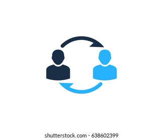 People Transfer Icon Stock Vector (Royalty Free) 481519171