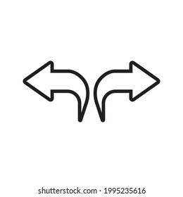 Share Vector Icon Arrow Symbol On Stock Vector (Royalty Free ...