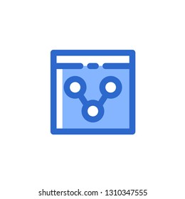 Shared Icon User Interface Symbol Stock Vector (Royalty Free ...