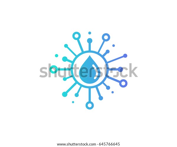 Sharing Water Icon Logo Design Element Stock Vector (Royalty Free ...