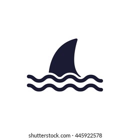 Shark Fin Icon Shark Fin Vector: เวกเตอร์สต็อก (ปลอดค่าลิขสิทธิ์ ...
