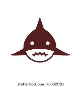 Shark Icon Stock Vector (Royalty Free) 453083788 | Shutterstock