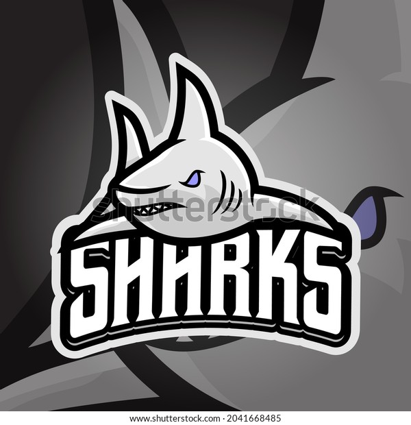 Sharks Esport Logo Suitable Team Logo Stock Vector (Royalty Free ...