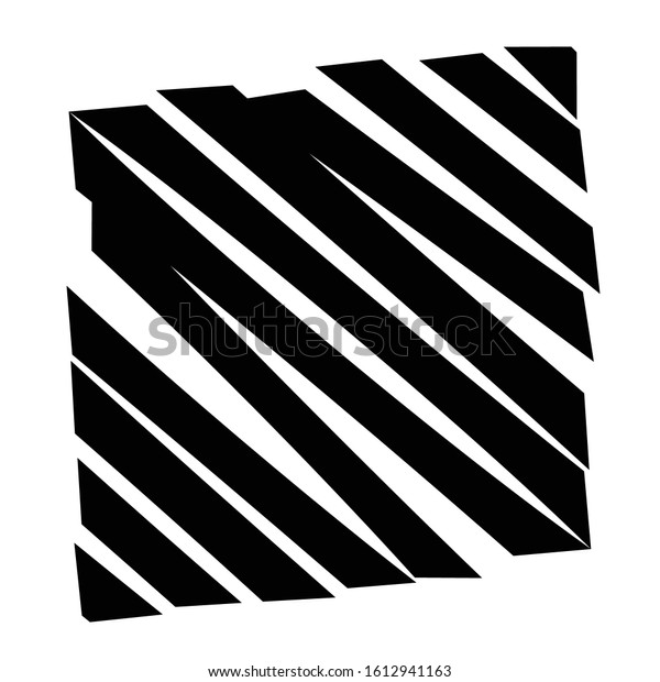 Shatter Fracture Break Effect Destruction Destroy: vector de stock ...