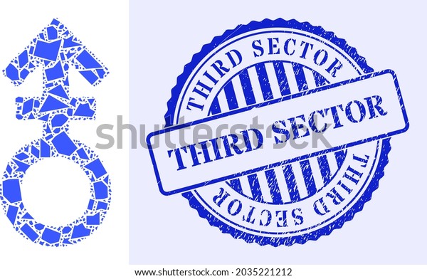 Shatter Mosaic Third Gender Symbol Icon: เวกเตอร์สต็อก (ปลอดค่า ...