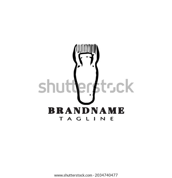 Shavers Logo Icon Design Template Modern Stock Vector (Royalty Free ...