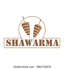 Vector Shawarma Restaurant Logo Food Logo Stock Vector (Royalty Free ...