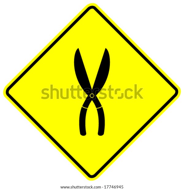Shears Sign Stock Vector (Royalty Free) 17746945 | Shutterstock