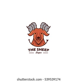 Sheep Logo Vector Illustration Vol 1 Stock Vector (Royalty Free ...