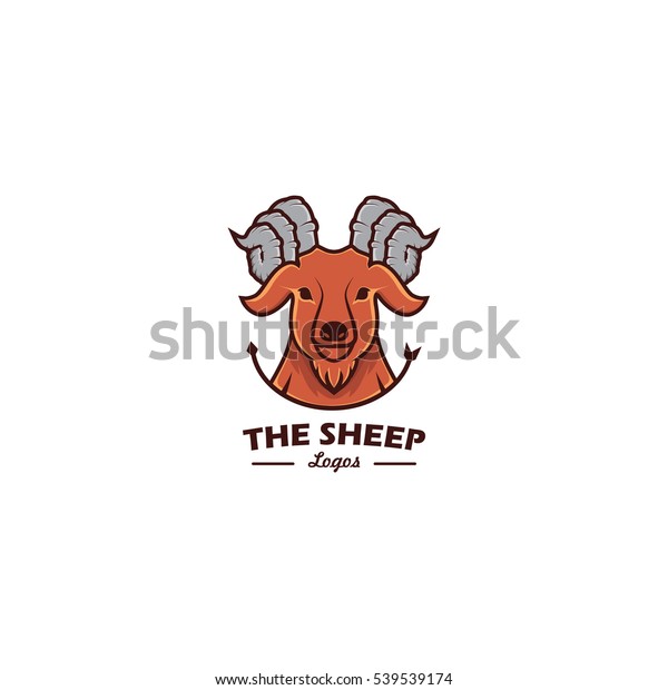 Sheep Logo Vector Illustration Vol 1 库存矢量图（免版税）539539174 | Shutterstock