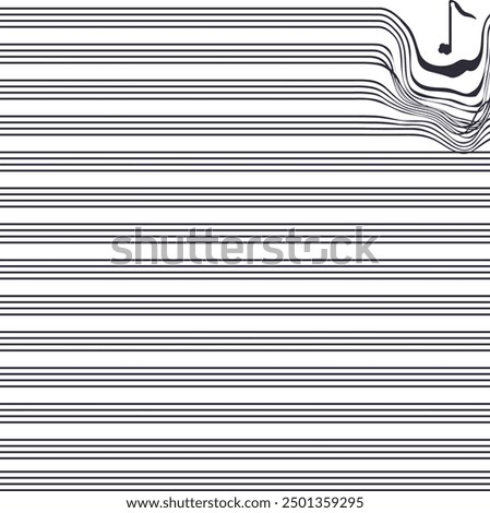 Free Stock Photo of Distorted sheet music | Download Free Images and ...
