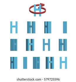 67 Letter h animation Images, Stock Photos & Vectors | Shutterstock