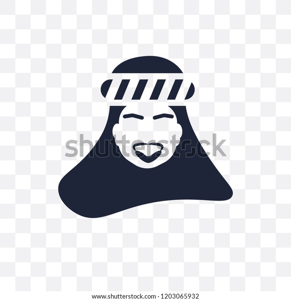 Sheik Transparent Icon Sheik Symbol Design Stock Vector (Royalty Free ...