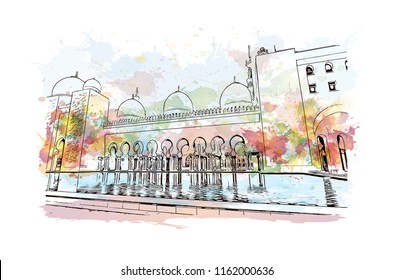 208 Sheikh Zayed Mosque Drawing Images, Stock Photos & Vectors ...