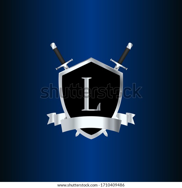 Sheild Logo Alphabet Logo L Logo Stock Vector (Royalty Free) 1710409486 ...