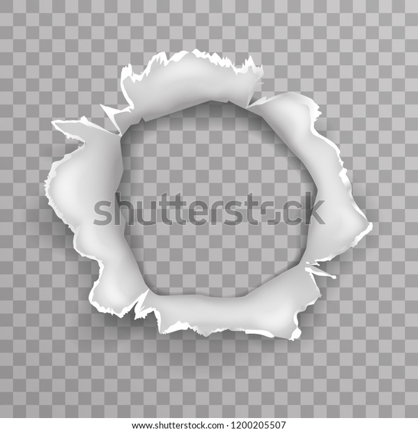 Shellhole Blow Bullet Projectile Explosion Hole Stock Vector (Royalty ...