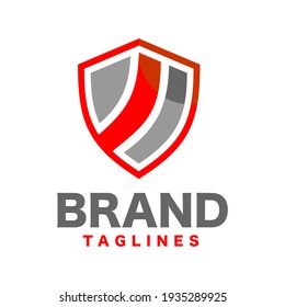 Shield Brand Logo Symbol Security Protection Stock Vector (Royalty Free ...