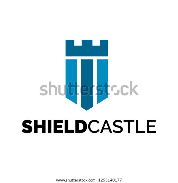Shield Castle Logo Design Inspiration Vector Stock Vector (Royalty Free ...
