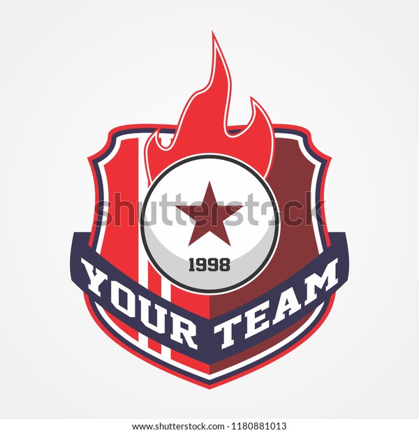 Shield Crest Logo Template Stock Vector (Royalty Free) 1180881013 ...