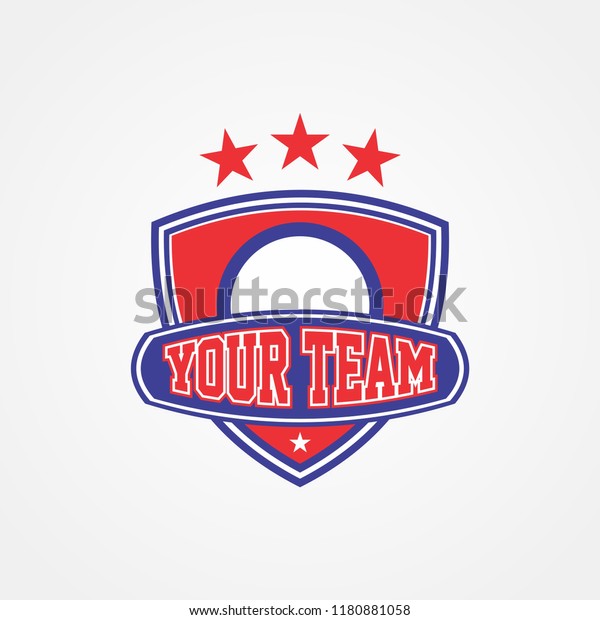 Shield Crest Logo Template Stock Vector (Royalty Free) 1180881058 ...