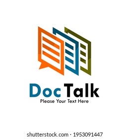 Shield Doc Logo Template Illustration Stock Vector (Royalty Free ...