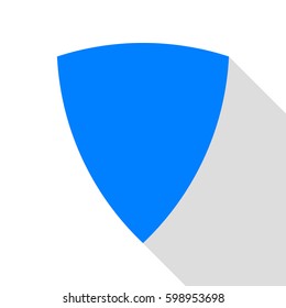 Shield Icon Illustration Vector Azure Icon Stock Vector (Royalty Free ...