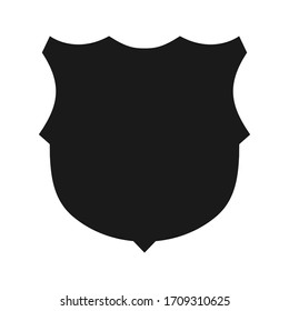 Shield Icon Template Isolated Logo Design Stock Vector (Royalty Free ...