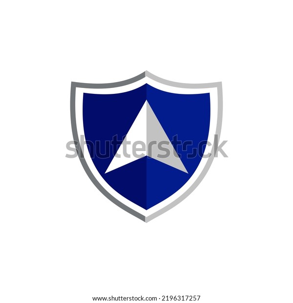 Shield North Minimalist Elegant Style Logo Stock Vector (Royalty Free ...
