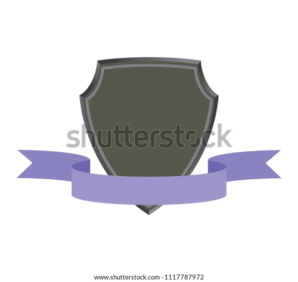Shield Ribbon Icon Stock Vector (Royalty Free) 1117787972 | Shutterstock