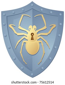 1,659 Spider Shield Images, Stock Photos & Vectors | Shutterstock
