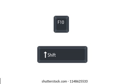 Alternate Alt Shift Print Screen Computer 스톡 벡터(로열티 프리) 1169217004 ...