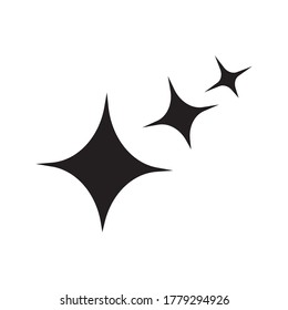 Shine Icon Clean Star Icon On Stock Vector (Royalty Free) 1779294926 ...